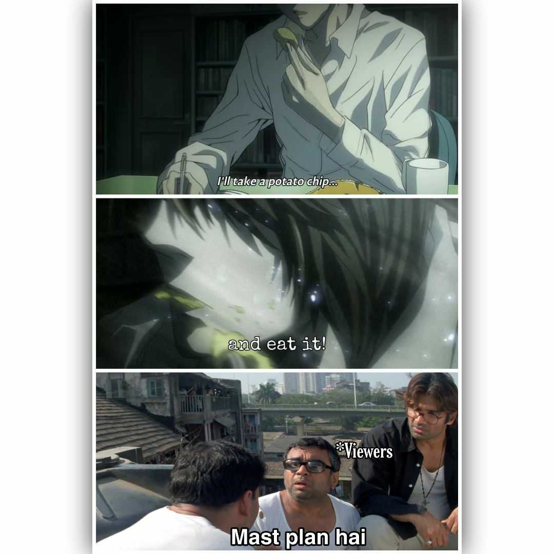 Death Note Potato Chip Meme