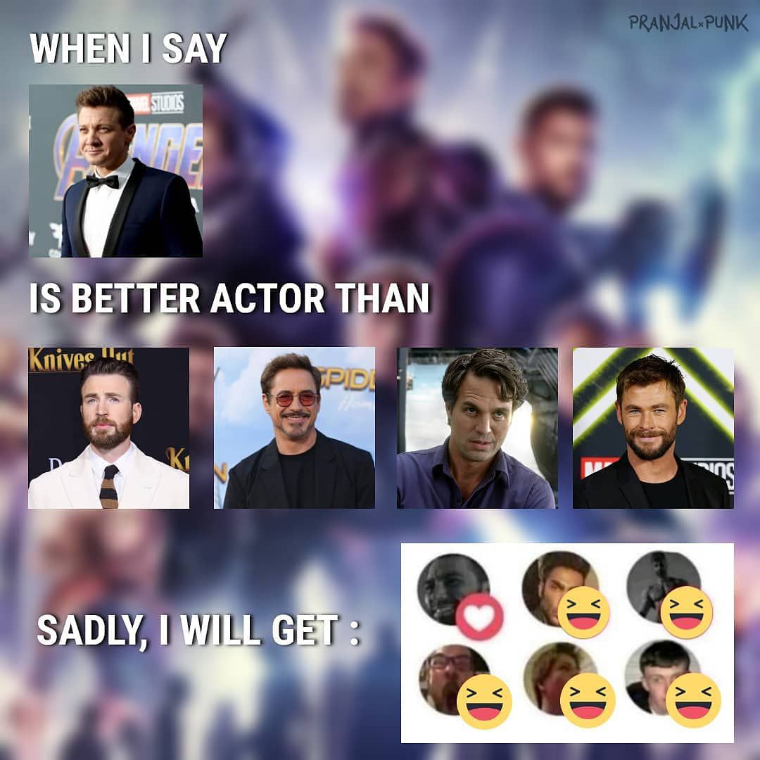 Jeremy Renner Meme