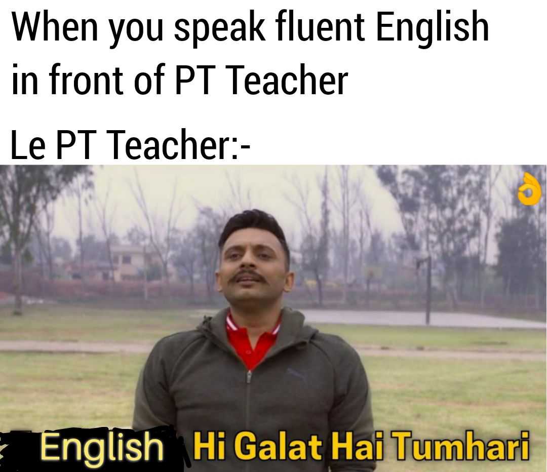 English Teacher Memes