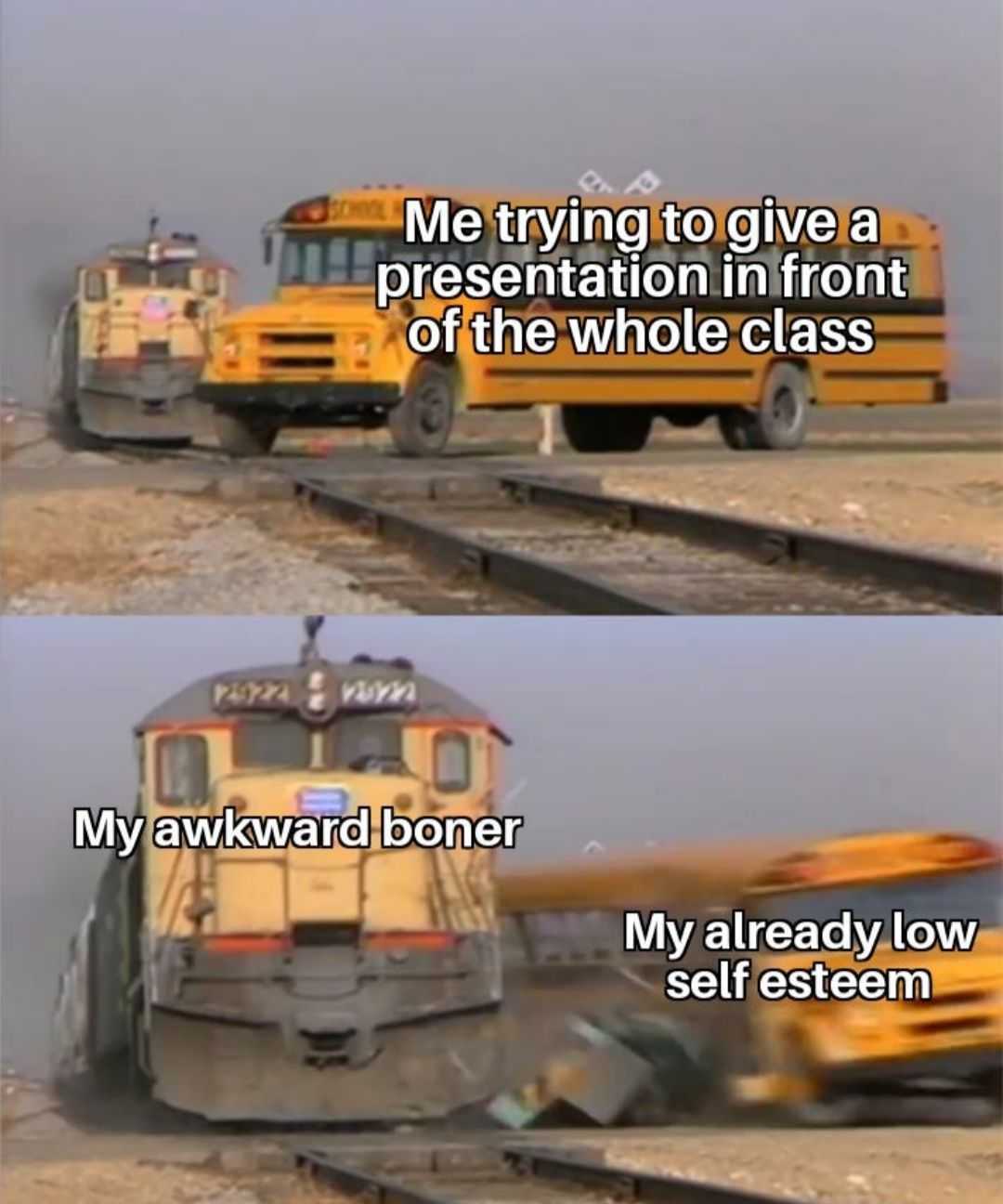Awkward Boner In Class