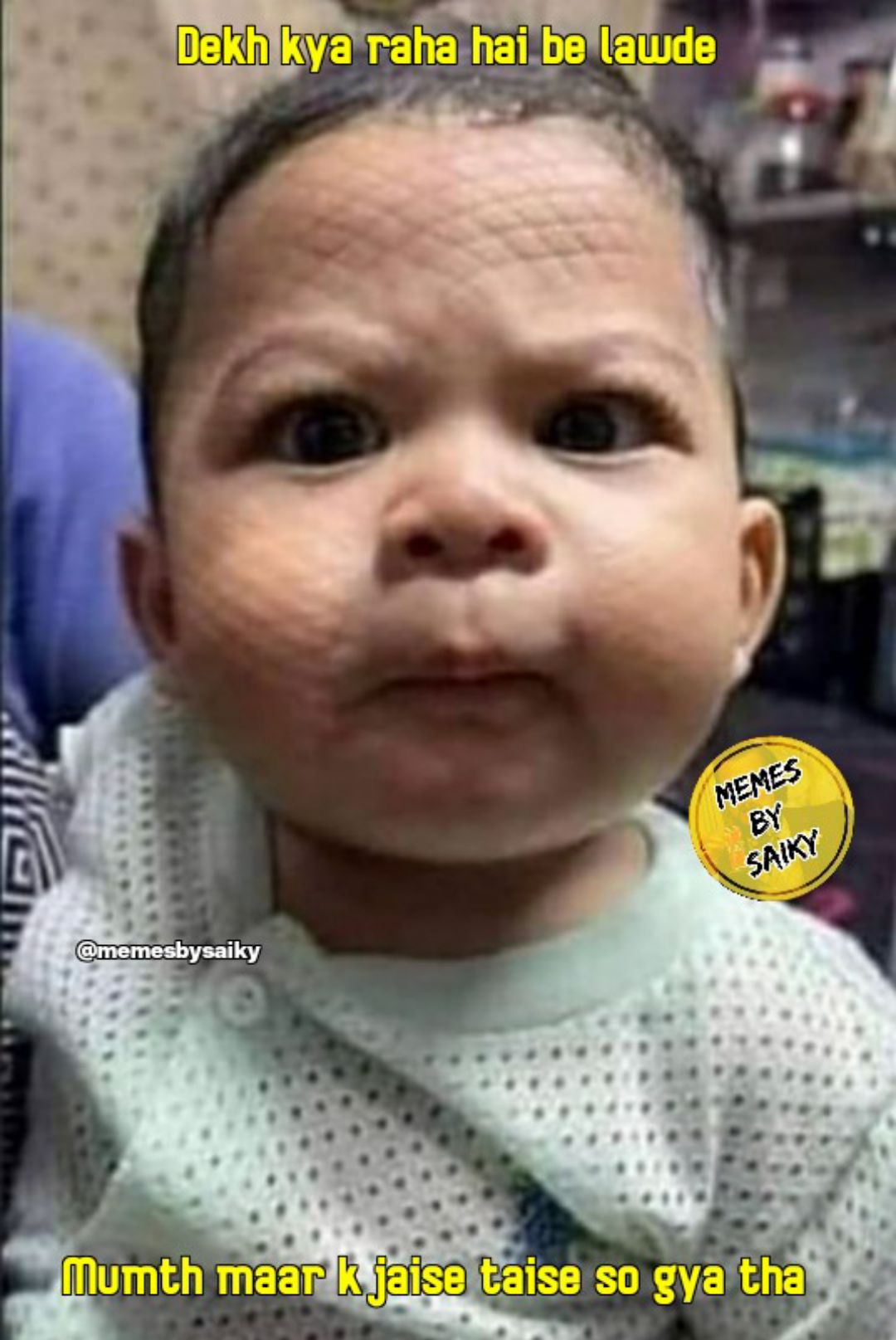 Funny Girl Baby Meme