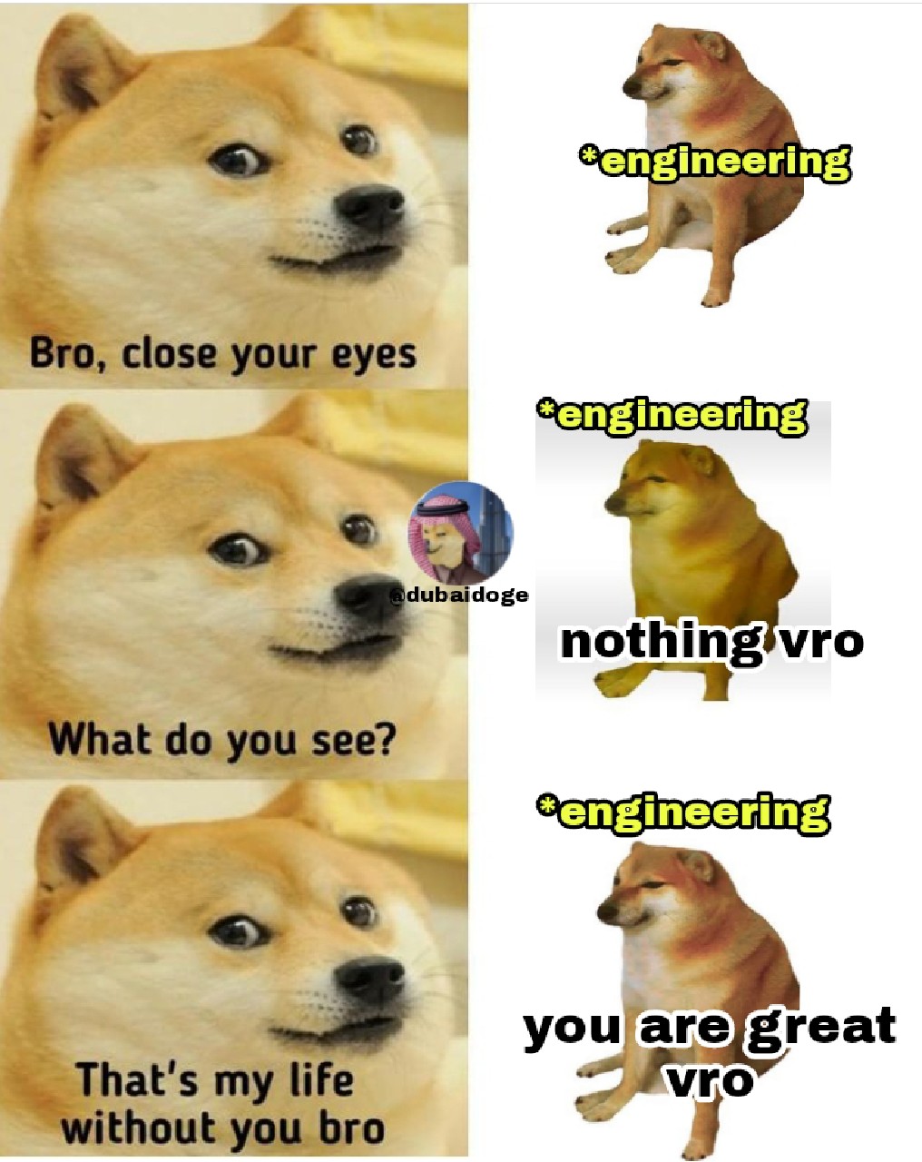 Close Your Eyes What Do You See Nothing Thats My Life Without You