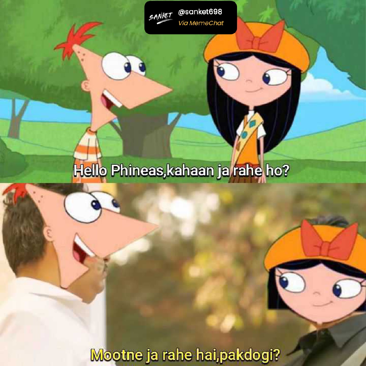 Phineas And Ferb Meme Isabella