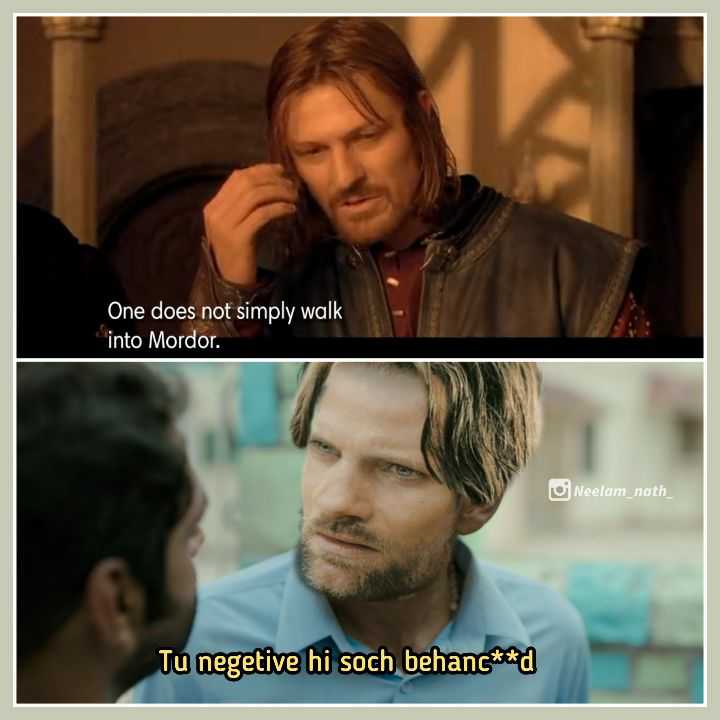 One Does Not Simply Walk Into Mordor Gif