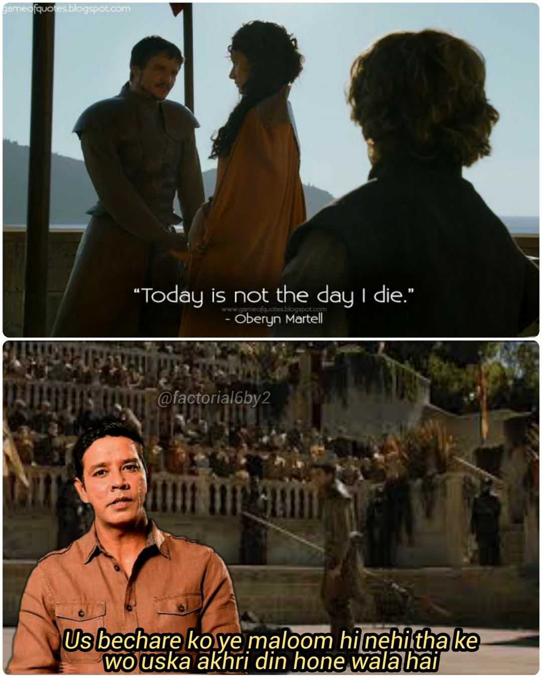 Oberyn Martell Meme
