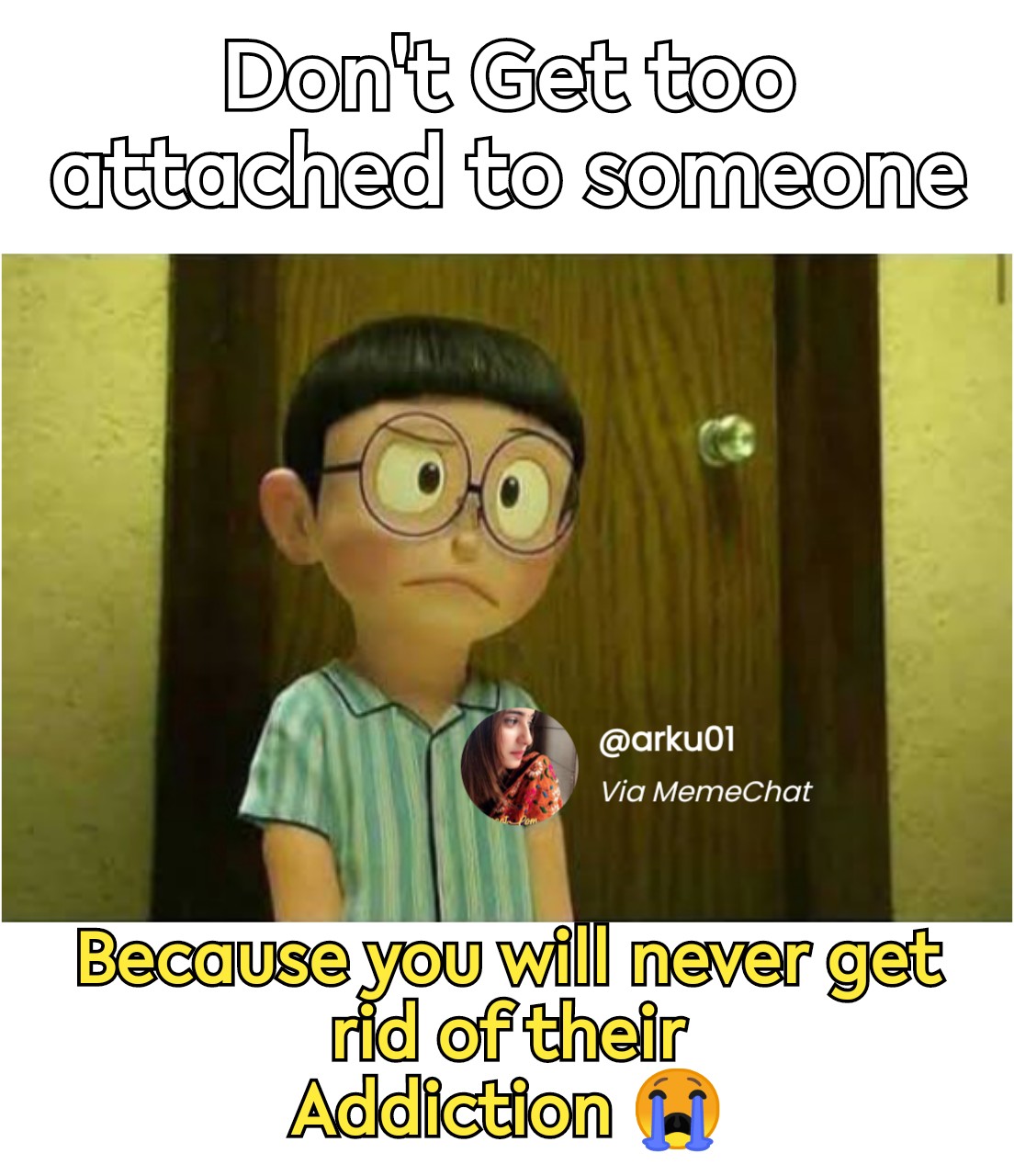 Overly Attached Friend Meme